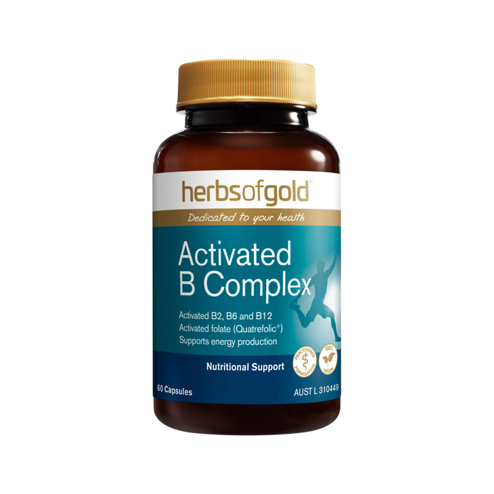HERBS OF GOLD Activated B Complex – Pinjarra Health Foods