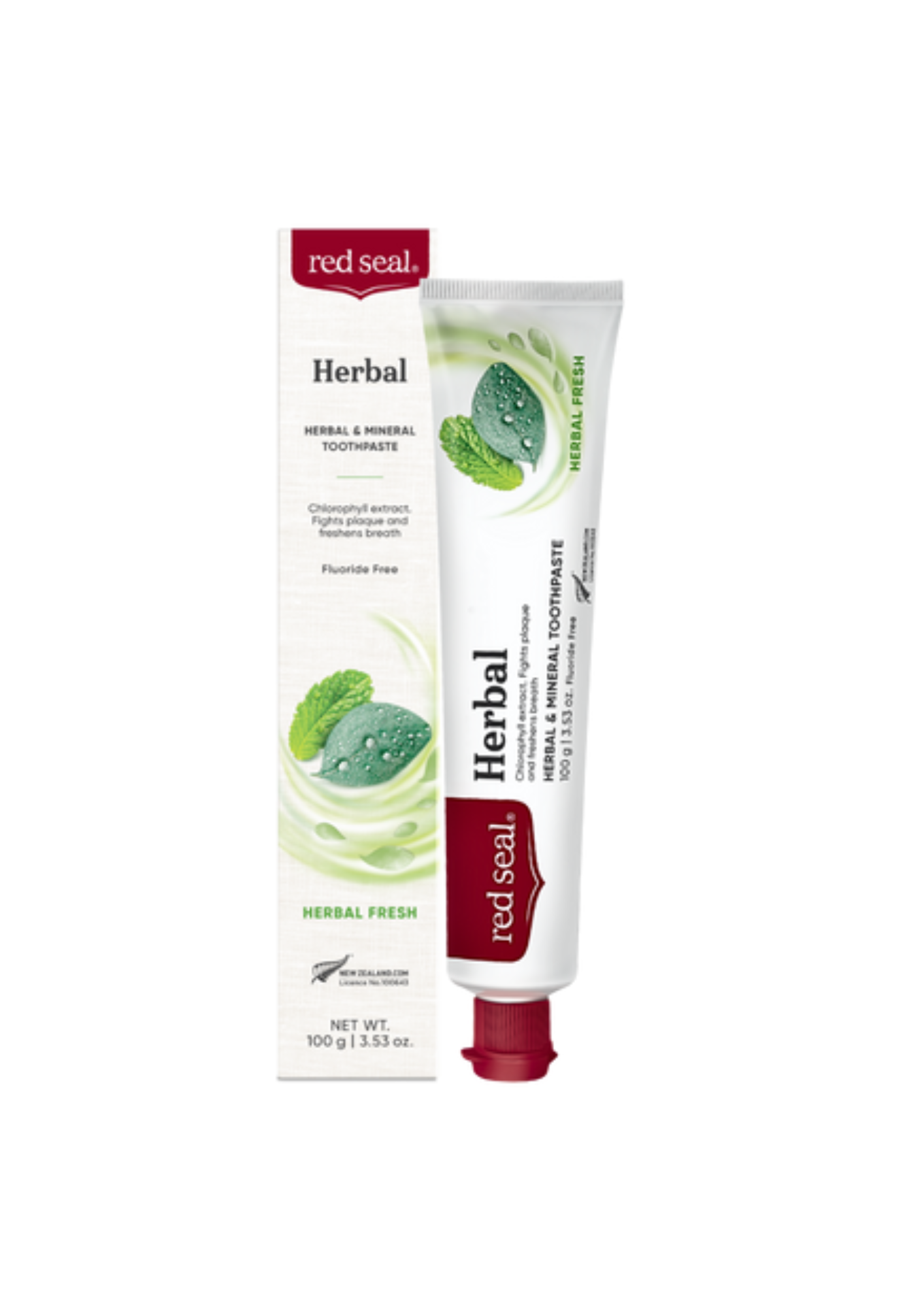 RED SEAL Herbal Fresh Toothpaste 100g – Pinjarra Health Foods